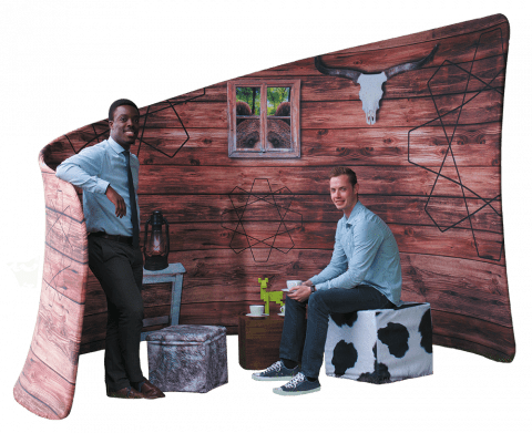 Fabric Huddle Booths in York | Nettl of York